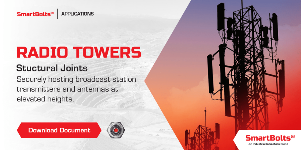 SmartBolts Applications: Radio Towers (Structural Joints) - SmartBolts